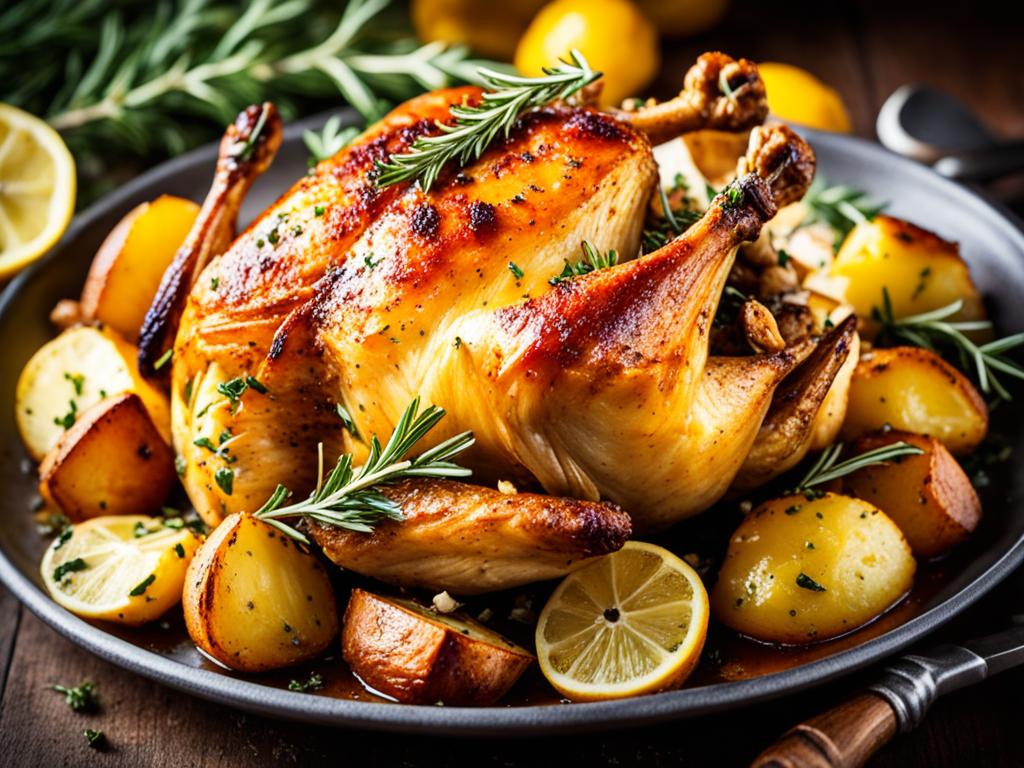 Greek Roast Chicken - Delicious Greek-Style Chicken Recipe
